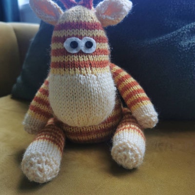 Miles the Crocodile Toy Knitting Pattern - Etsy