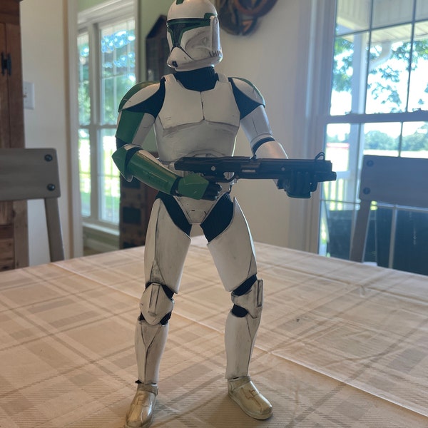 1/6 Scale Desert Wolfpack Clone Trooper Wolffe Armor Kit Blank for ...