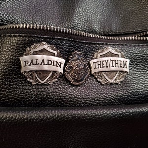 Paladin Class Badge RPG Character Class Pin Handcrafted - Etsy