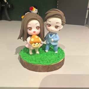 Custom Clay Figure, Custom Anime Figurines, Character Handmade Figures ...