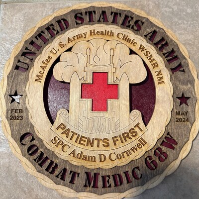 24 US Army Infantry follow Me Patch Wall Tribute FREE SHIPPING - Etsy