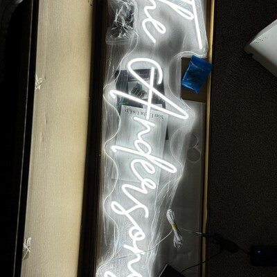 Neon Sign Custom Name, Custom Neon Sign Battery Operated, Neon Sign ...