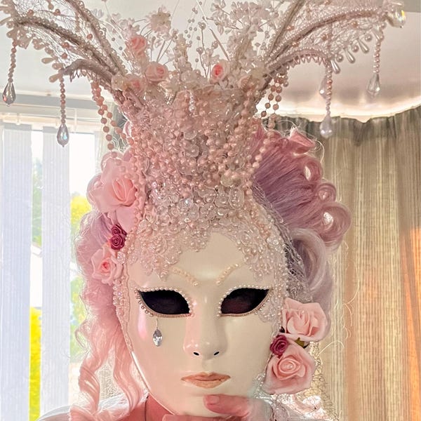 Full Face Mask - “dryad Queen” - Etsy