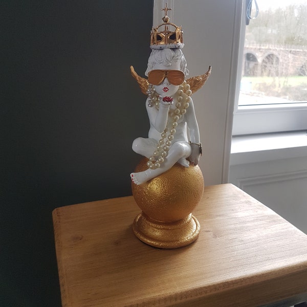 Adorable Golden Regal Vintage Mouse Sculpture - Etsy