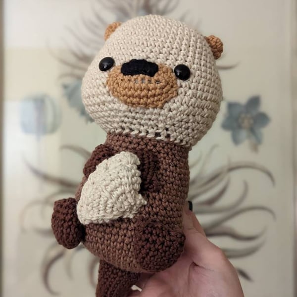 PATTERN ONLY - Joey the Jumbo Baby Otter Crochet Pattern, Otter Plush ...