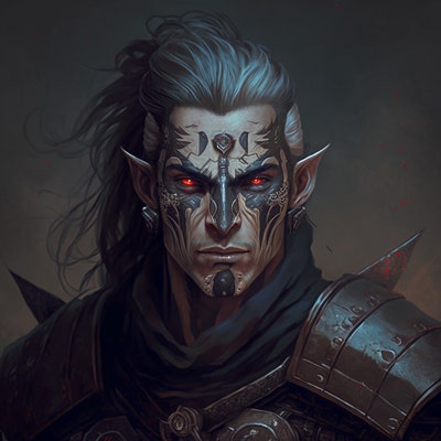 Custom Sci-fi Character Portrait, Sci-fi Character Commission ...