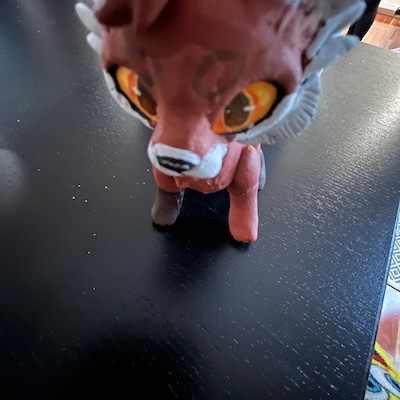 Weirdcore/dreamcore Lps Dog Custom Painted Figure With Eye Mask - Etsy