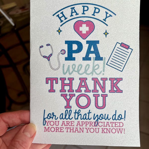 Medical Assistant Day Card Printable, Medical Assistant Gift, Happy MA ...