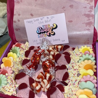 Watermelon Pick N Mix Box, Sweets, Gift, Custom Sweet Box, 1KG Pick and ...