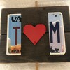 Custom Initials HEART License Plate Sign Unique Anniversary - Etsy