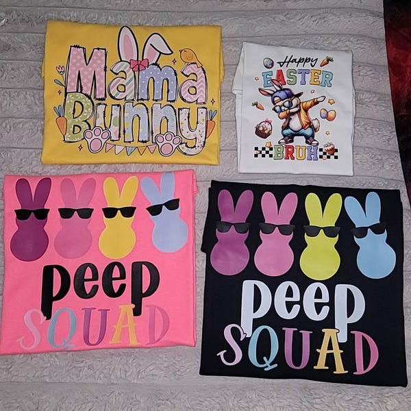 Peep Squad Easter Png, Easter Bunny Png Svg, Easter Crew Shirt, Cute ...