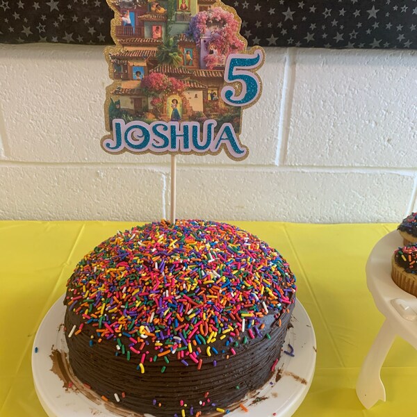 Encanto Cake Topper With Name and Age Birthday Decor - Etsy