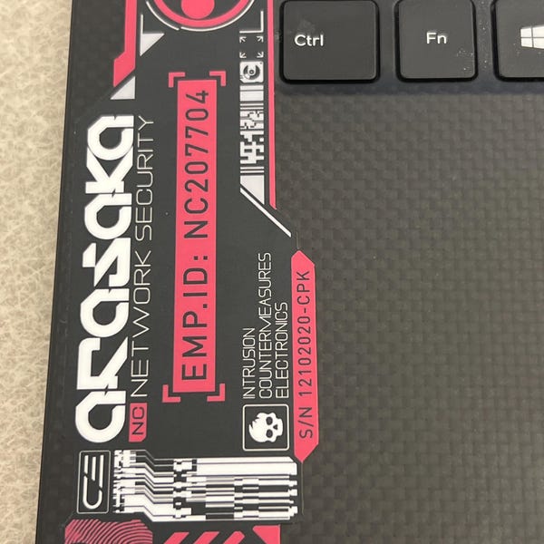 Arasaka Cyberpunk 2077 Sticker: Video Game Decal - Etsy