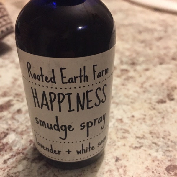Crystal Infused Smudge Spray, Happiness Spray, Lavender Spray, Sage ...