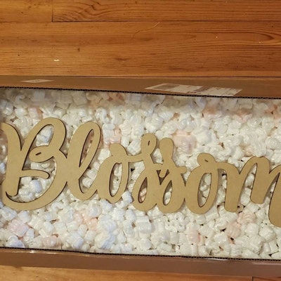 Wooden Words Custom DIY Wood Letters Large Wall Decor Paintable DIY ...