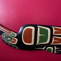 First Nations Corrine Hunt Recycled Glass Serving Tray Platter - Etsy ...