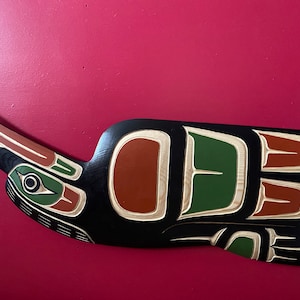 First Nations Native Talking Stick Yellow Cedar 12 Inch - Etsy