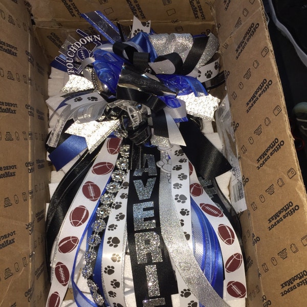 Homecoming Hair Bow Mums & Homecoming Shash Mums - Etsy