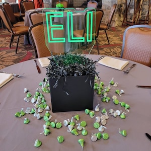 Custom Made LED Acrylic Light up Centerpieces Create Your | Etsy