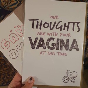 Funny & Cheeky Handmade Back Surgery Greetings Card for Get | Etsy