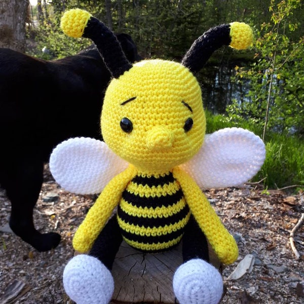 PATTERN - Baby Bee Bumble - Crochet Amigurumi Pattern - Etsy
