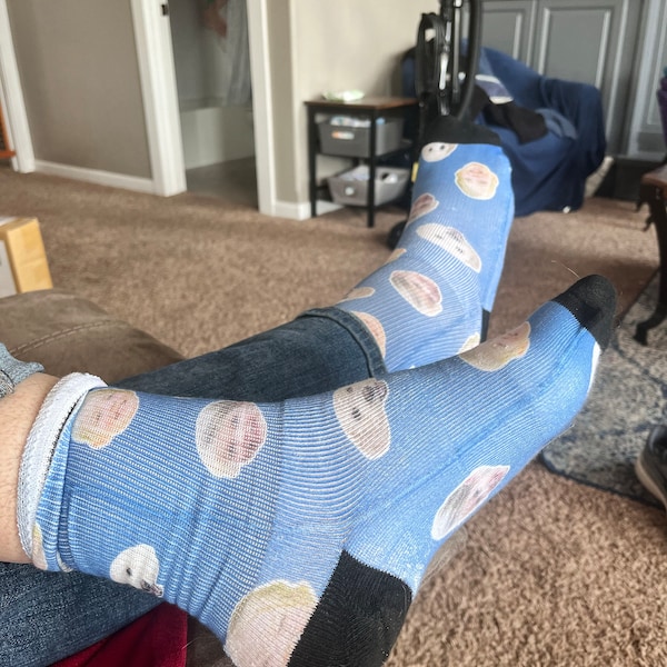 Custom Face Socks, Personalized Photo Socks, Picture Socks, Face on ...