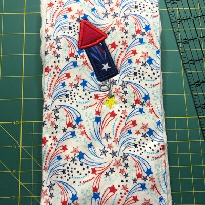 Firecracker Applique Design. Firecracker Embroidery Design. 4 July ...