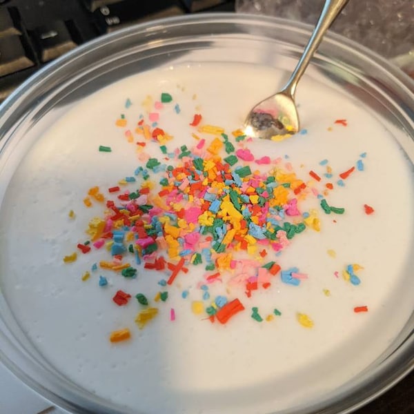 Fruity Pebbles Multicolor Fake Candy Sprinkles, Colorful Rainbow ...