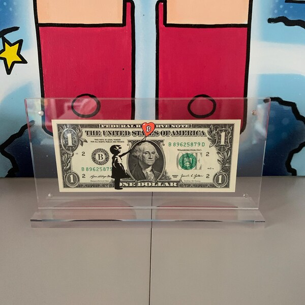 Dollar Bae Mario - Mario Dollar | on a Real Dollar Bill, Original Gift ...