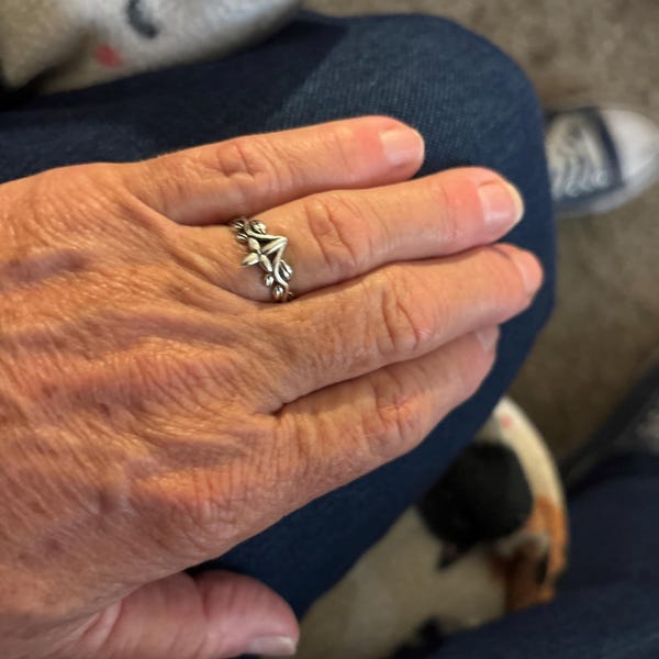 Sardine Fish Ring .925 Sterling Silver Jewelry Fishing Ring ...