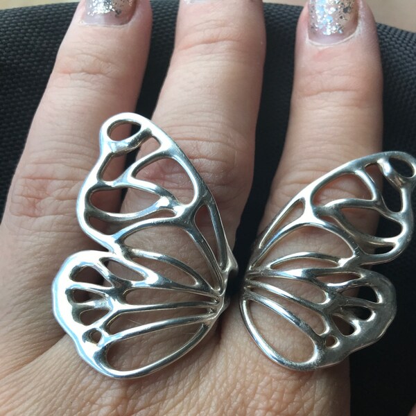 Milf MATURE Ring, Stackable Sterling Silver Word Ring, Gold Dipped MILF ...