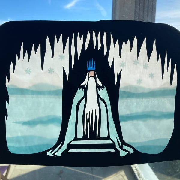 Dwarf With Treasure Cave / Shadow Play for a Tea Light / Waldorf ...