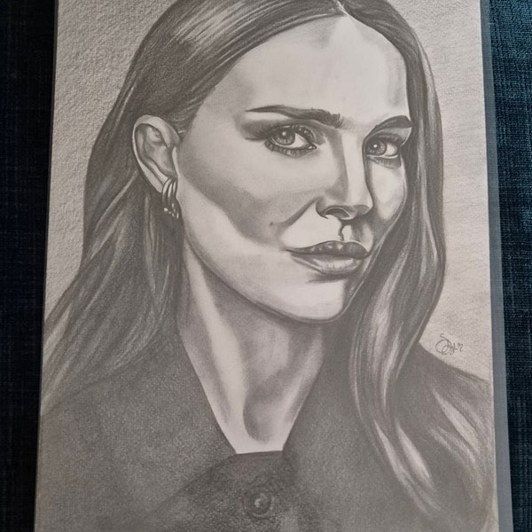 Rhea Ripley Mami Hand Drawn Art Print - Etsy