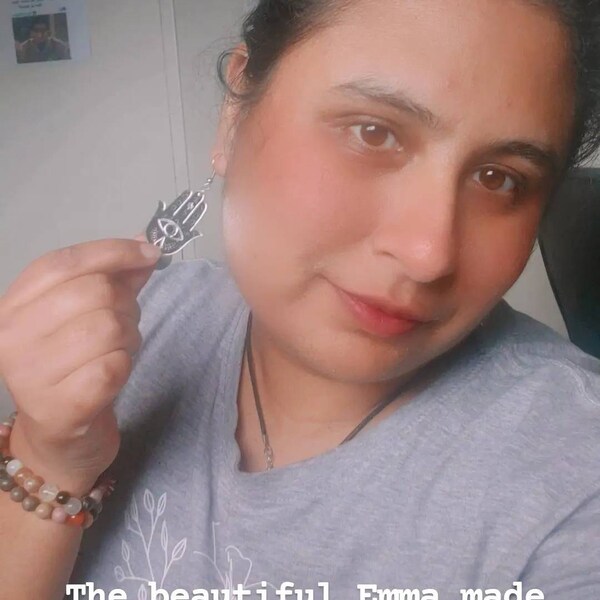 MONOCRHOME VORTEX 1960S Inspired Earrings - Etsy