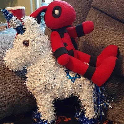 Deadpool Bunny Rabbit Myth-fit Little Plushie Plush - Etsy