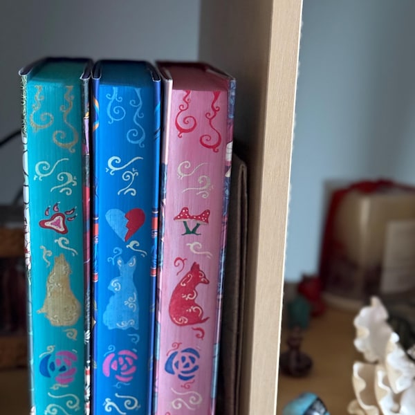 Custom Hand-painted Book Edge: Personalized Bookish Gift - SPECIAL ...