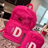 Personalized Pink Pretty Pattern Backpack Back to School Kids School ...