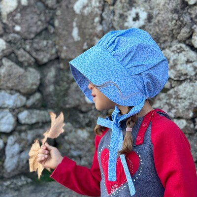 Custom Doll Bonnets Sizes Pioneer Bonnets Doll Bonnets, Doll Outfits ...