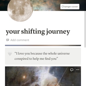Reality Shifting Script Template Notion - Extremely Detailed, Updated ...