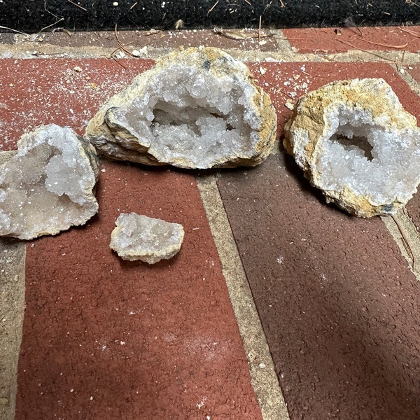 Large 3" Moroccan Break Your Own Geodes Gift Bag - 10 Pack - Whole ...