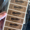 M&M Chocolate Wedding Stickers, Wedding Favours, Bridal Shower. - Etsy