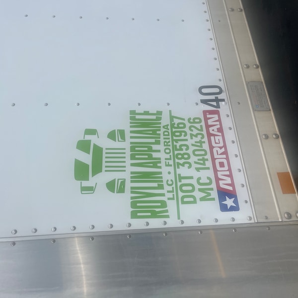 Custom US DOT Trucking Decal Stickers Custom Truck Decal (tow Truck ...