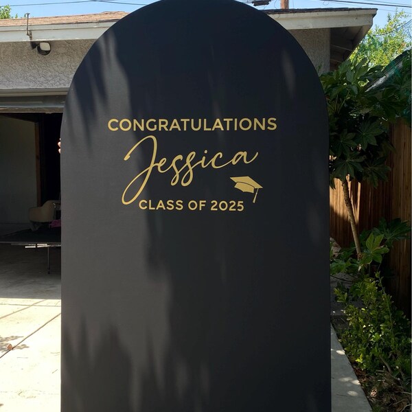 Graduation Decal for Balloon Arch Personalized Decoration for Grad ...
