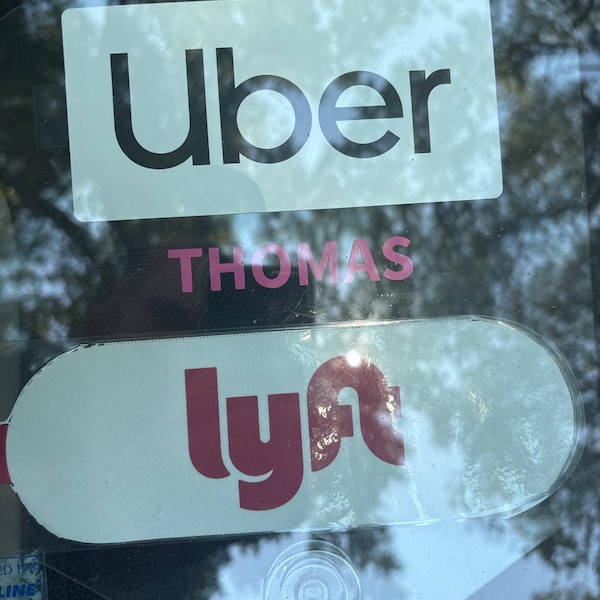 Lyft Informative Placard - 2 Placards (8.5"x11") - Rating and Tips ...