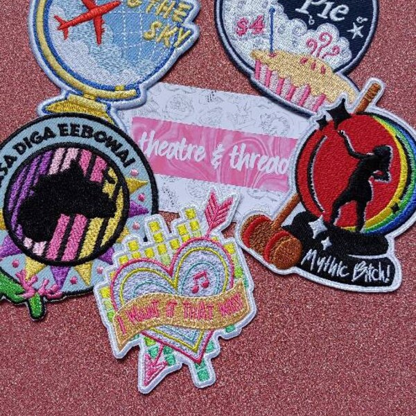 And All That Jazz chicago Musical Theatre Embroidered Iron-on Patch - Etsy