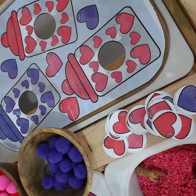 Envelope and Stamp Letter Match, Valentine's Day Preschool Printable ...