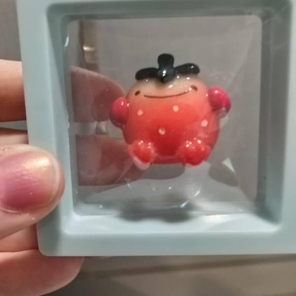 Smiski Polymer Clay Phone Charm | Glow in the Dark | Smiski Gardening ...