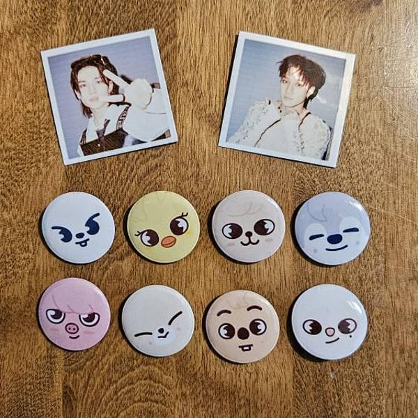 Stray Kids SKZOO 1" 25 Mm Mini Button Pins | K-pop | Kpop Gifts | Fan ...
