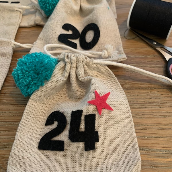 Felt Numbers Die Cut, Felt Cut Outs for Crafting & Sewing, Felt Shapes ...