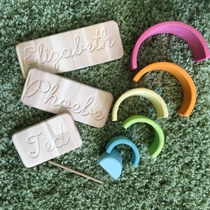 Montessori Personalized Name Tracing Board - Etsy